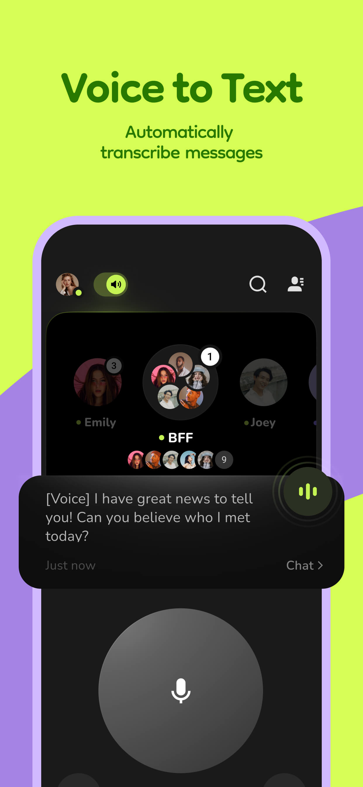 buz - voice connects